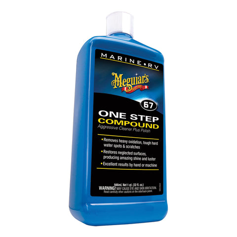 Meguiar's M6732-D-1 #67 One-Step Compound - 32oz – RVe Parts