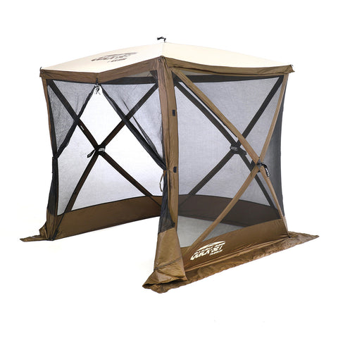 Quick-Set by Clam 9881 Traveler 4-Sided Screen Shelter with Wind Panels ...
