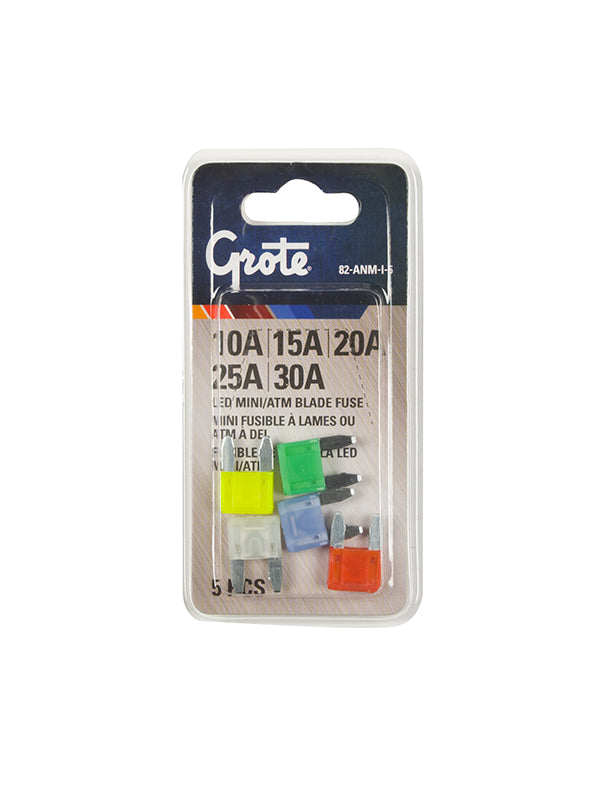 Grote 82-ANM-I-5 Fuse & Circuit Protection Assortment Kit - Miniature ...
