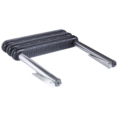 Windline TDL-3 Over Platform Telescoping 3-Step Ladder - Plastic Molde ...