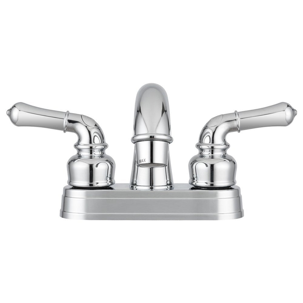 DuraFaucet Dual Handle Lavatory Faucet - Chrome DF-PL620C-CP – RVe Parts