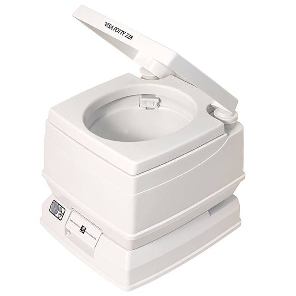 Dock Edge Visa Potty Portable Toilet - 8L DEF228101 – RVe Parts