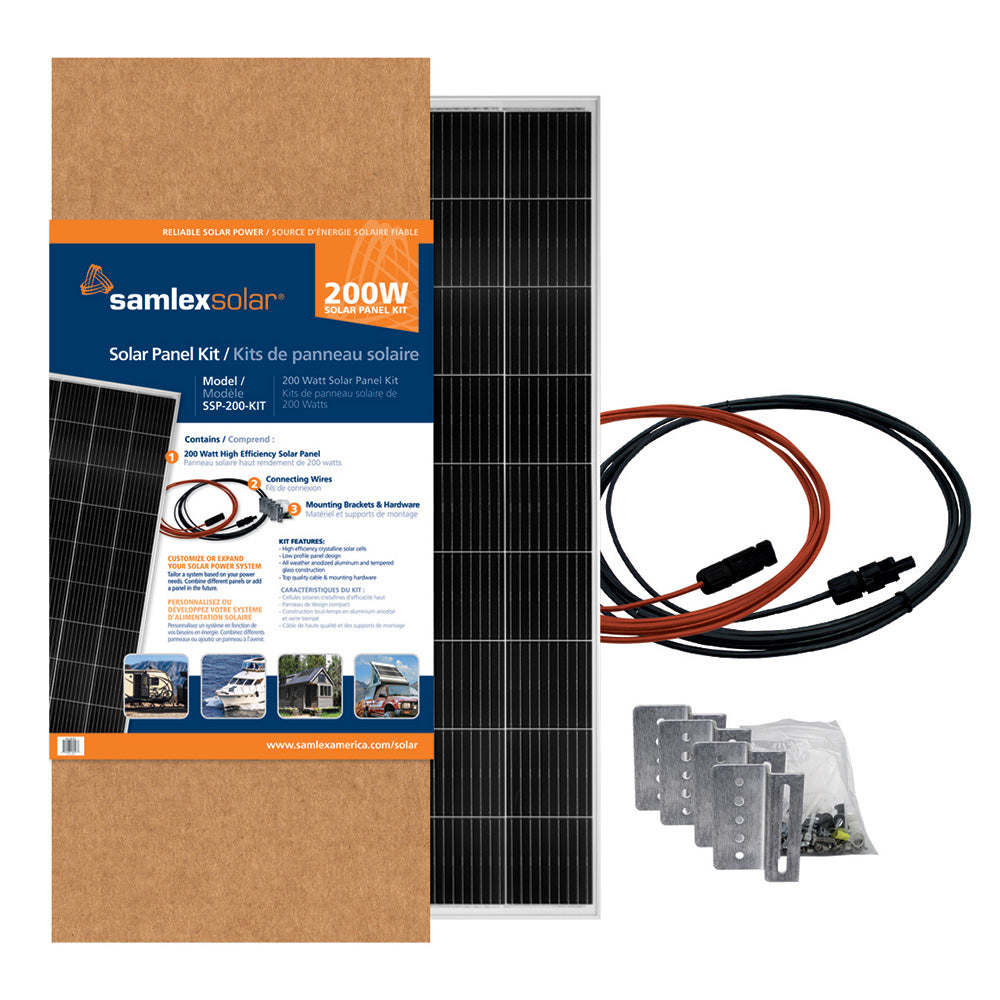 Samlex 200W Solar Panel Kit SSP-200-KIT – RVe Parts
