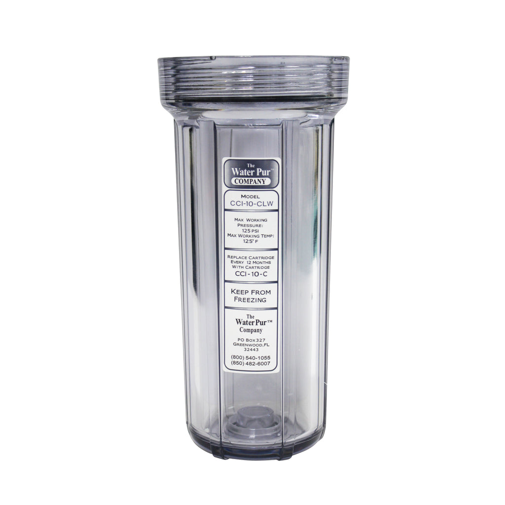 WaterPur Clear Water Filter Housing – RVe Parts