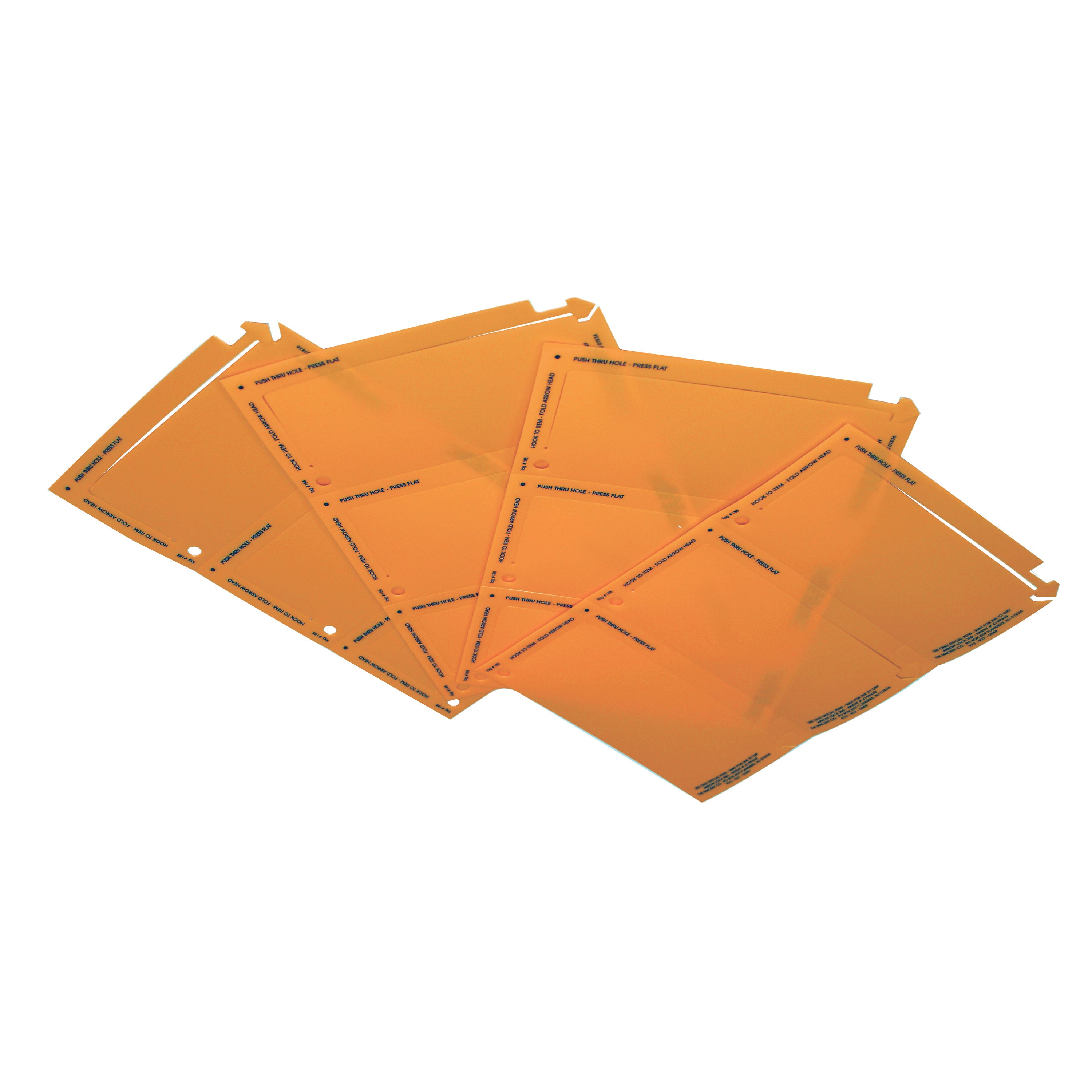 MacRay 188 ORANGE Arrow Lock Identification Tags, 150 Pack - Orange ...